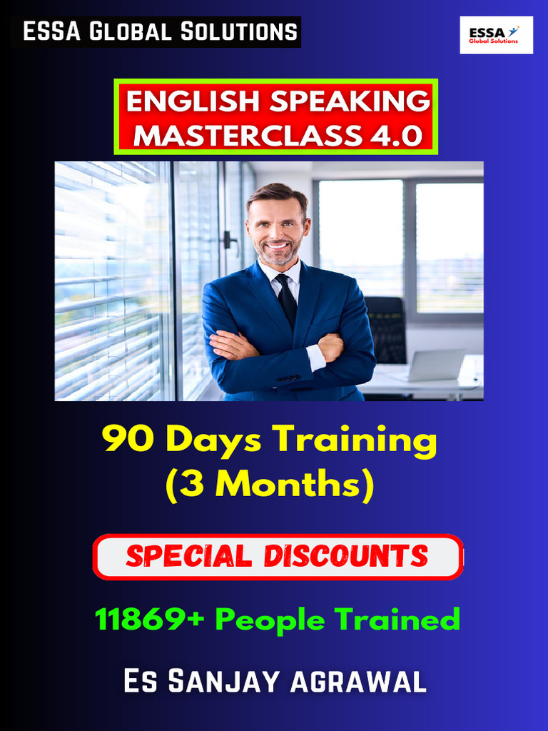 Esm 4 0 Brochure By Es Sanjay Agrawal Pdf English Language Verb