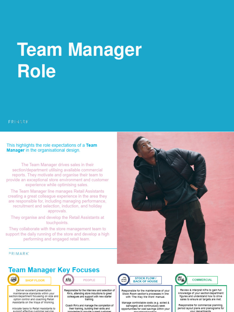 TM ROLE Overview (1) | Download Free PDF | Retail | Business