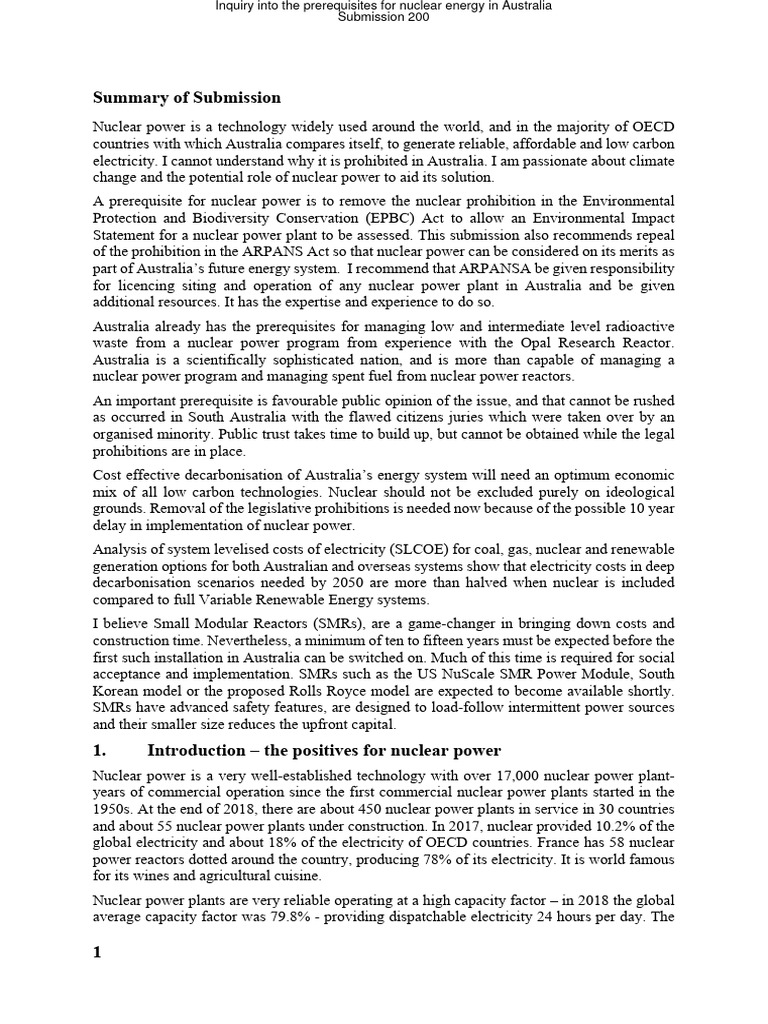 Sub200 - DR John Patterson | PDF | Nuclear Power | Radioactive Waste