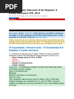 Certification Checkpoint Exam #1 (Chapters 1 - 4) Answers | PDF | Input/Output | Image Scanner