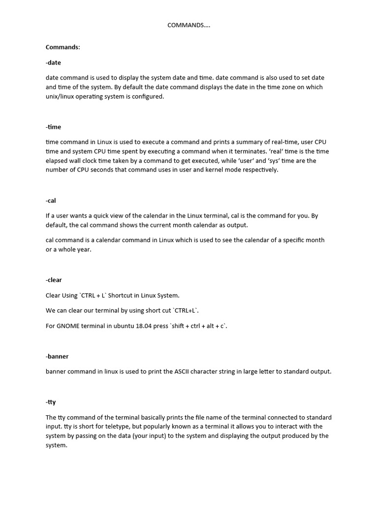 Hassan Commands | PDF | Login | User (Computing)