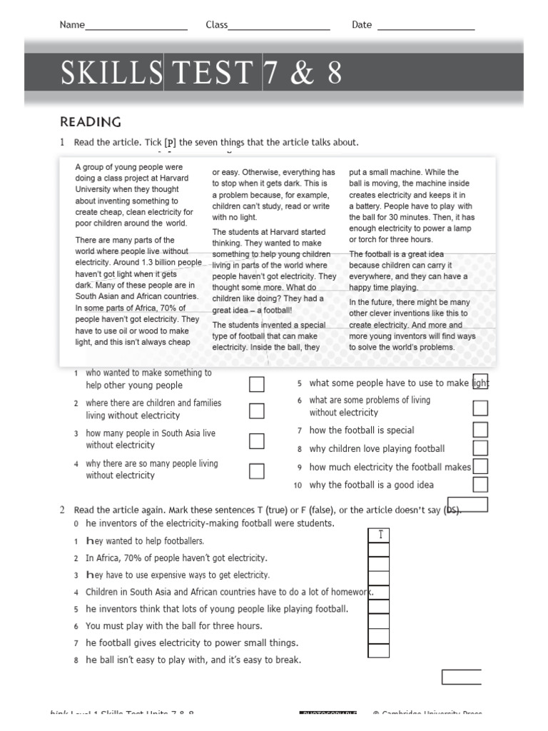Mid Term KET 2 | PDF