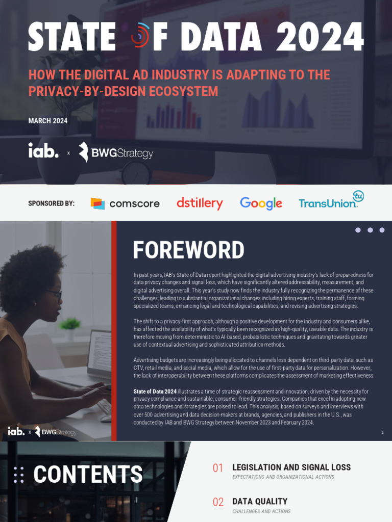IAB State of Data 2024 | PDF | Advertising | Privacy