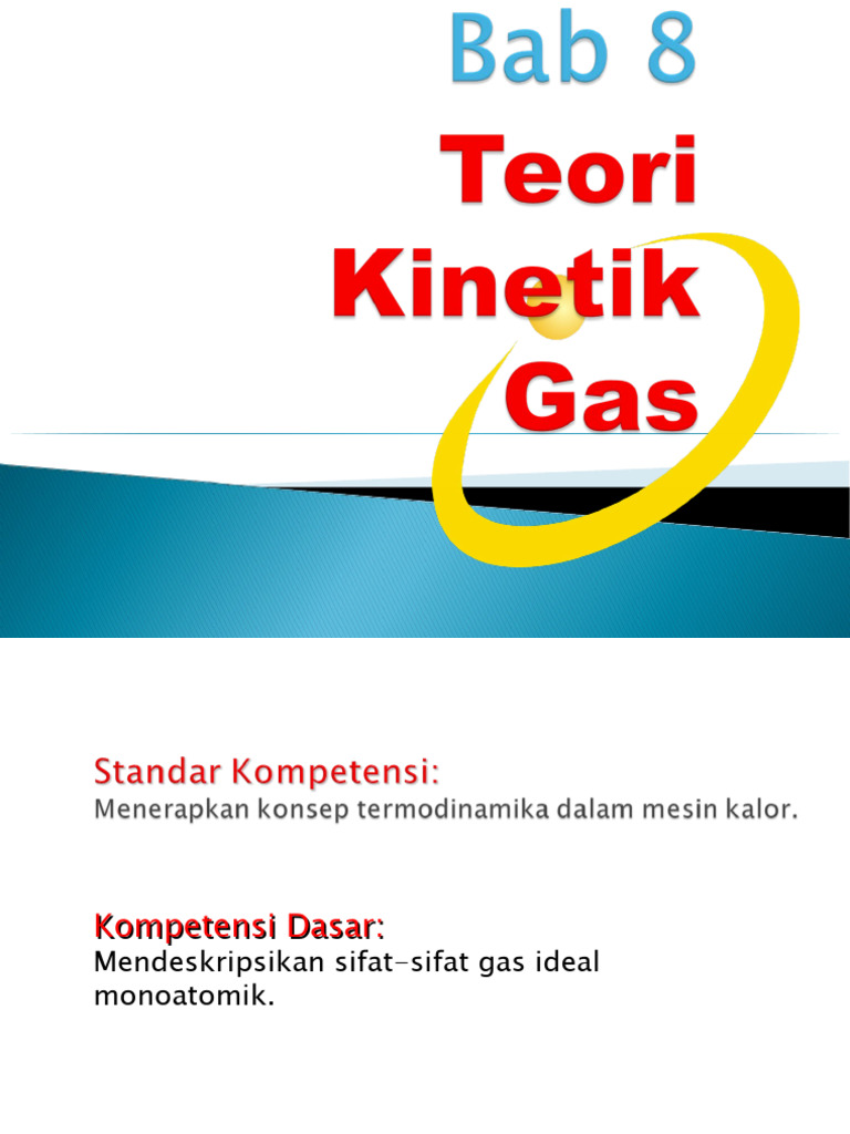 BAB 8 Teori Kinetik Gas | PDF | Seni