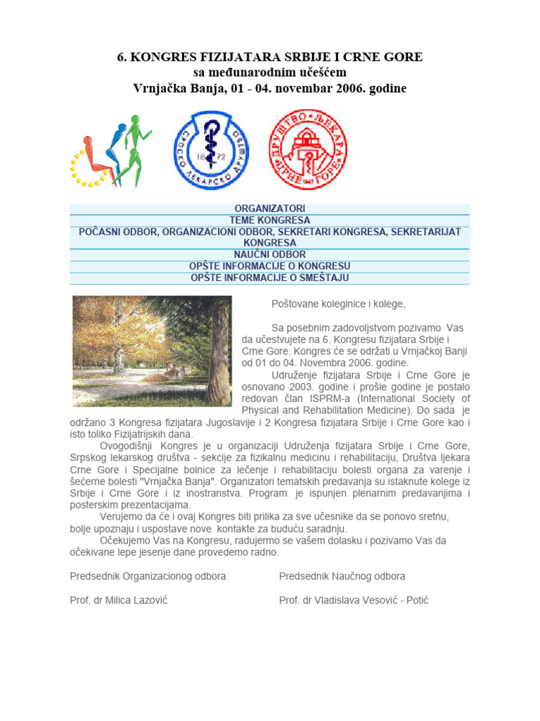 Kongres 2006 PDF | PDF