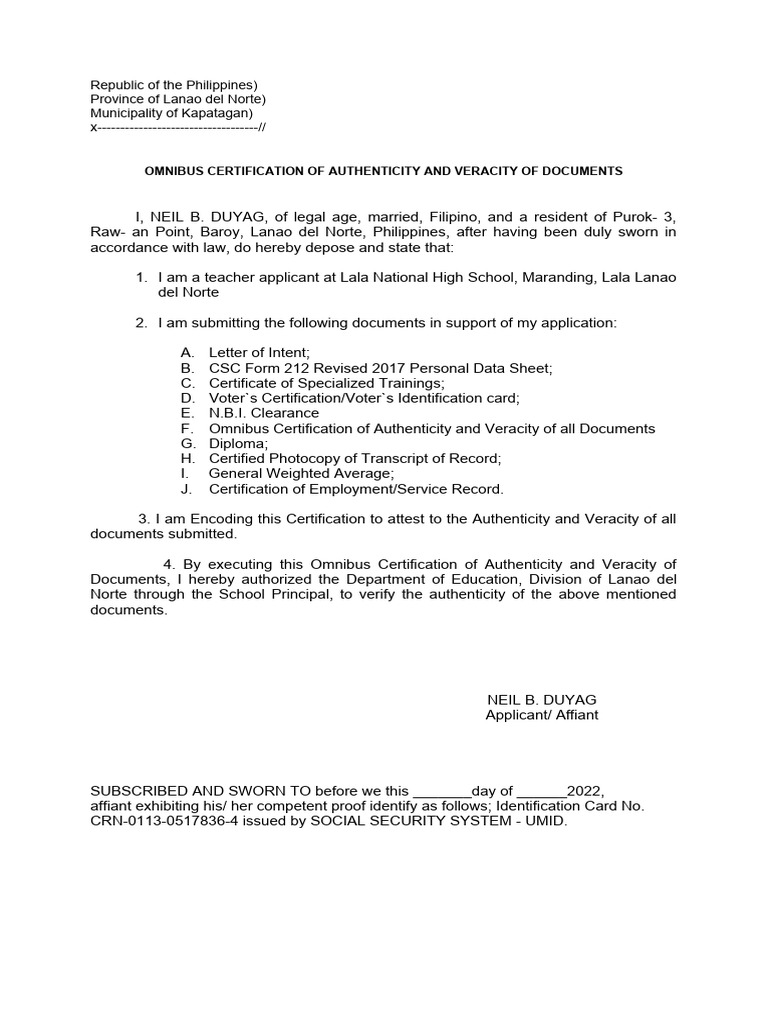 Omnibus New Final | PDF | Access Control | Authentication