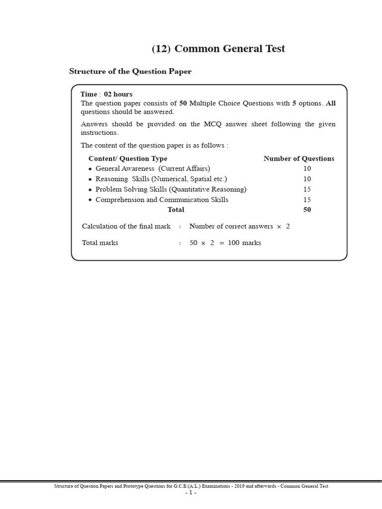 CommonGeneralTest (E) 2019!07!01 | PDF | Triangle | Coconut