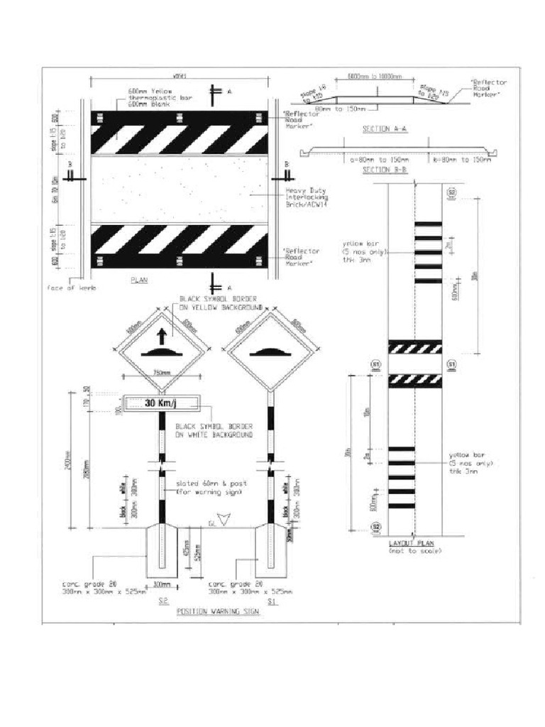 Plan Bonggol Interlocking | PDF