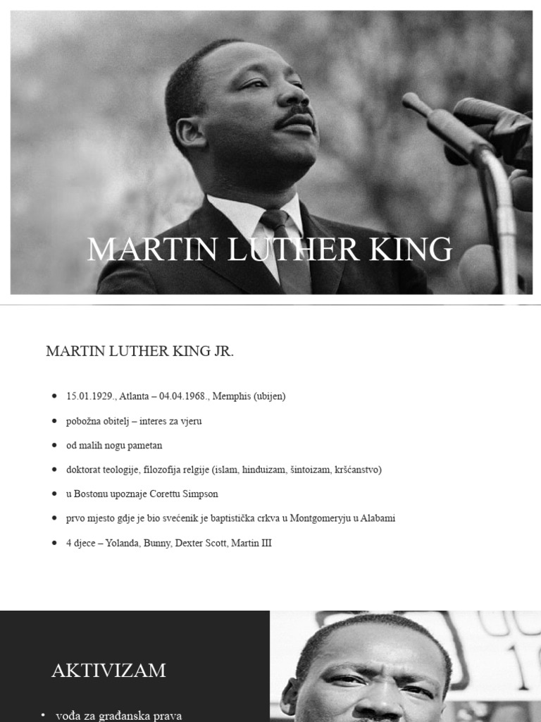 Martin Luther King | PDF