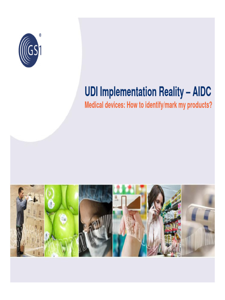 Udi Mark | PDF | Barcode | Medical Device