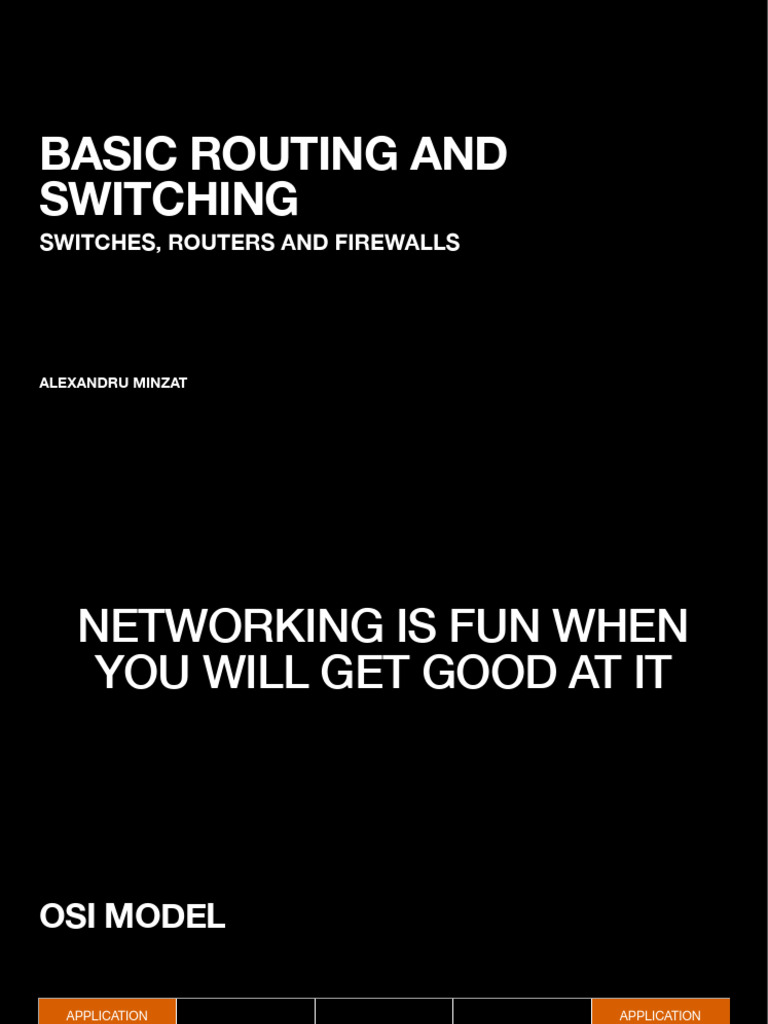 SIMPLE+ROUTING+AND+SWITCHING | PDF | Port (Computer Networking) | Computer Network