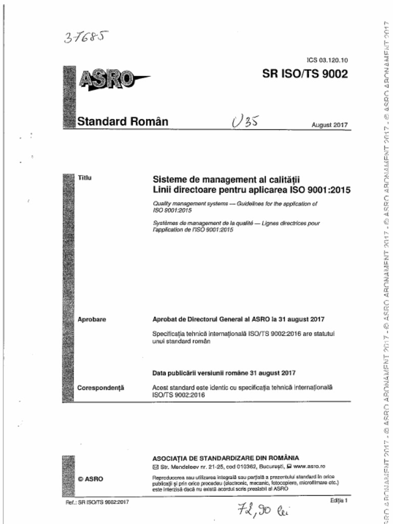 Iso 9002 | PDF