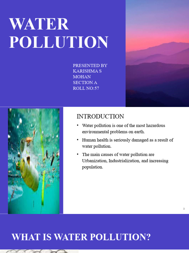 Environmental Education | PDF | Water Pollution | Pollution