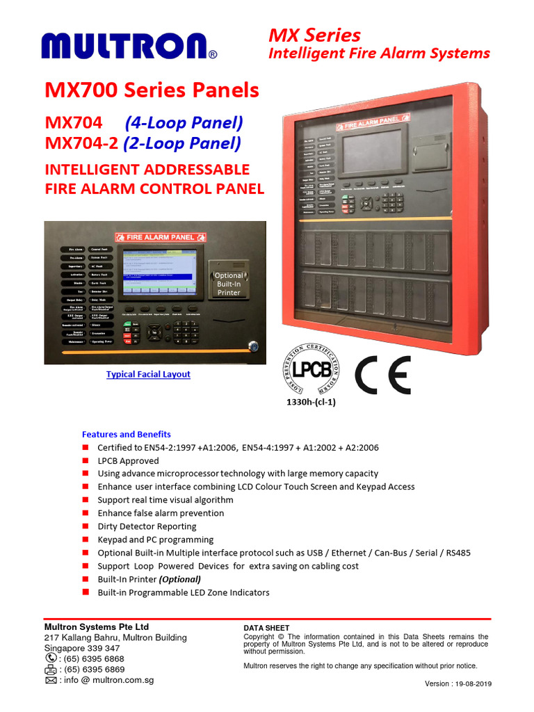 Multron MX704 V1.2 Addr Panel | PDF | Usb | Power Supply