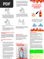 Cuando Lleva Collarin y Holograma El Extintor | PDF