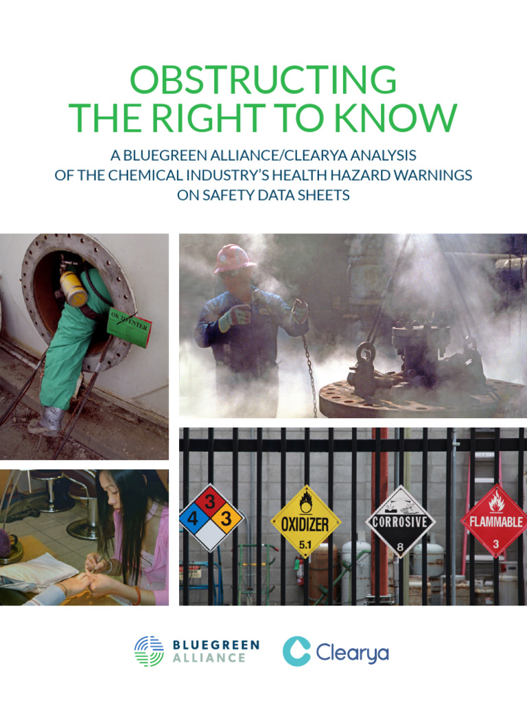 Obstructing The RIght To Know Report vFINAL | PDF | Occupational Safety ...