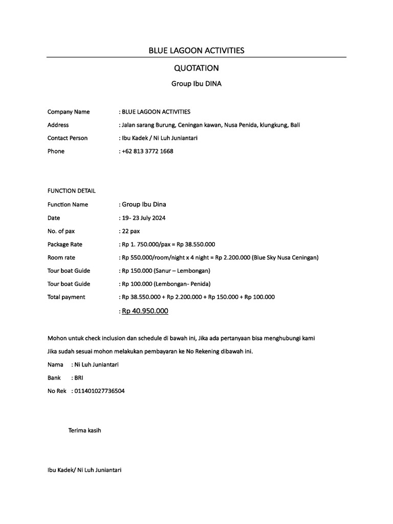 Quotation Group | PDF