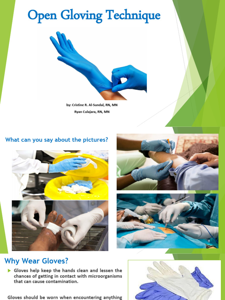 Open Gloving | PDF | Glove | Clinical Medicine