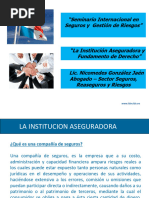 LEY DE ACTIVIDAD ASEGURADORA. (Autoguardado) | PDF | Seguro | Reaseguro