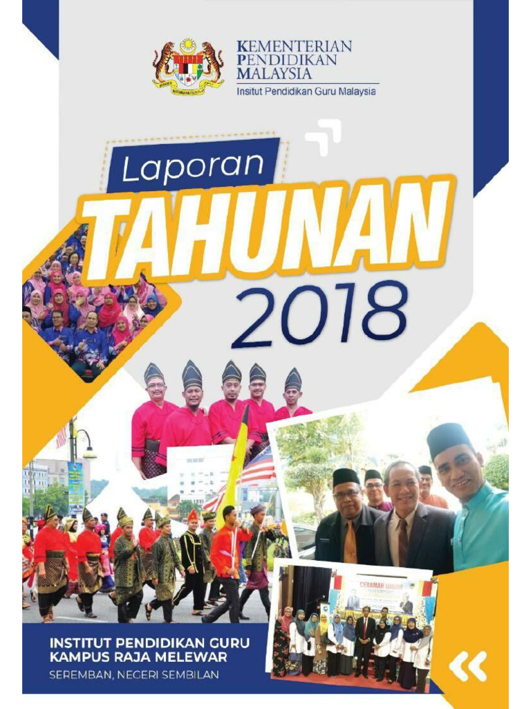 Laporan Tahunan IPGKRM 2018 | PDF
