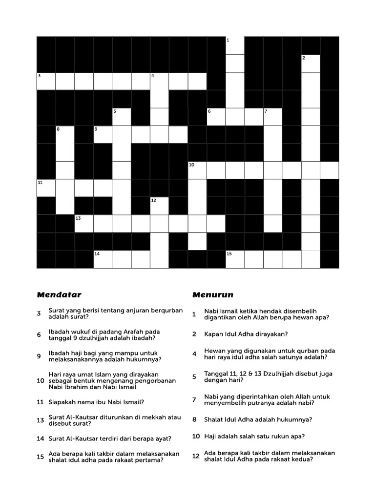 TTS Mabit Tema Idul Adha | PDF