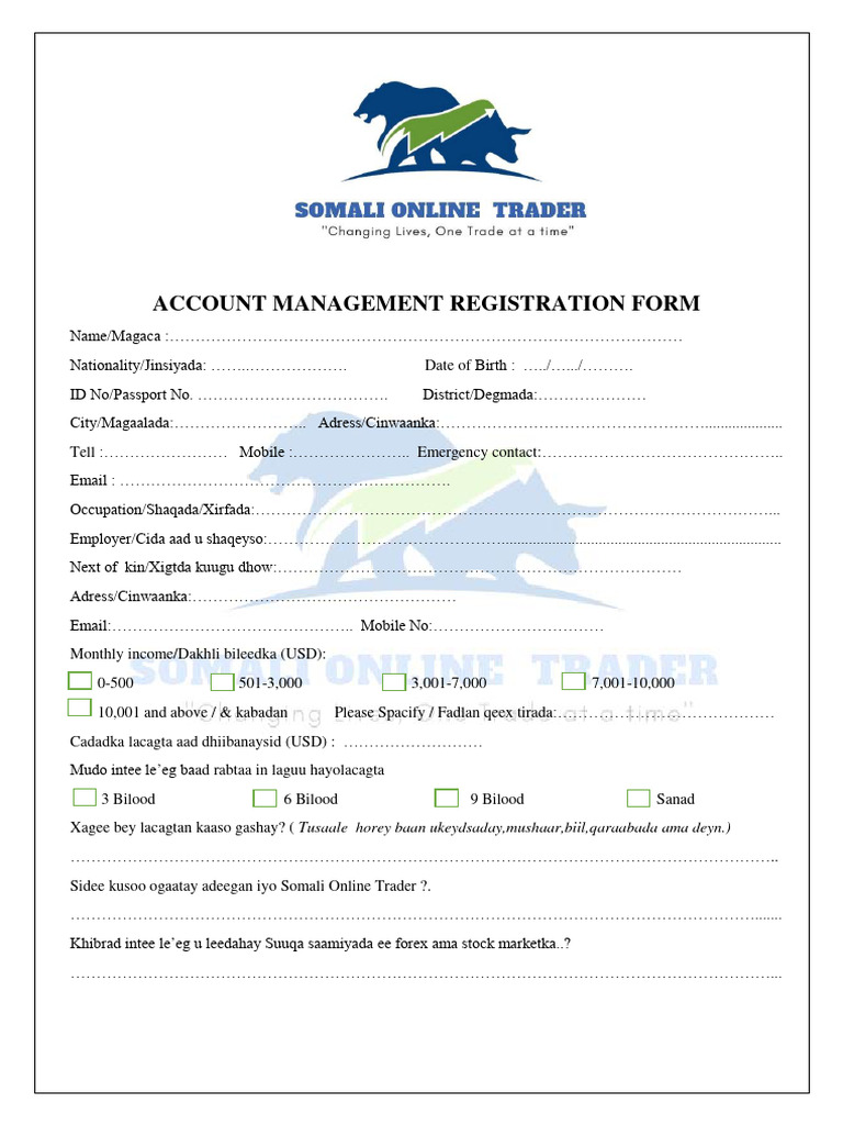 account management REG | PDF