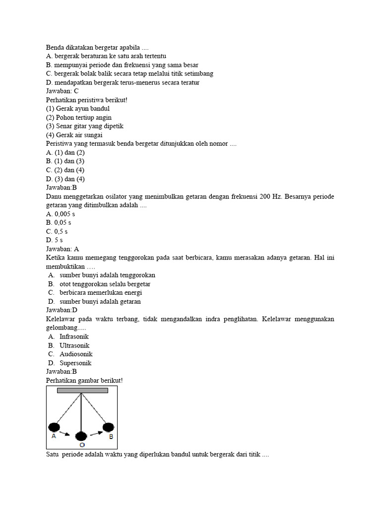 Latihan Soal PTS IPA GENAP | PDF | Sains & Matematika