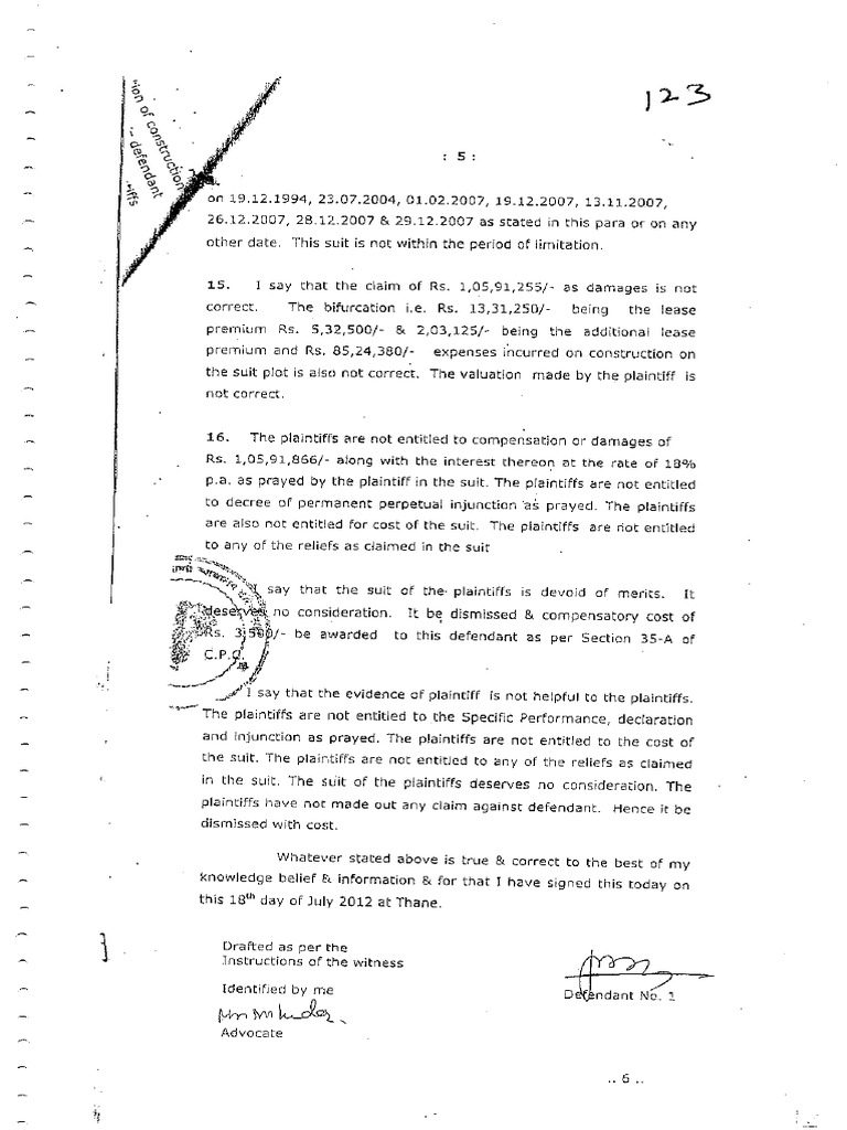 CIVIL APPLICATION - Part - II | PDF