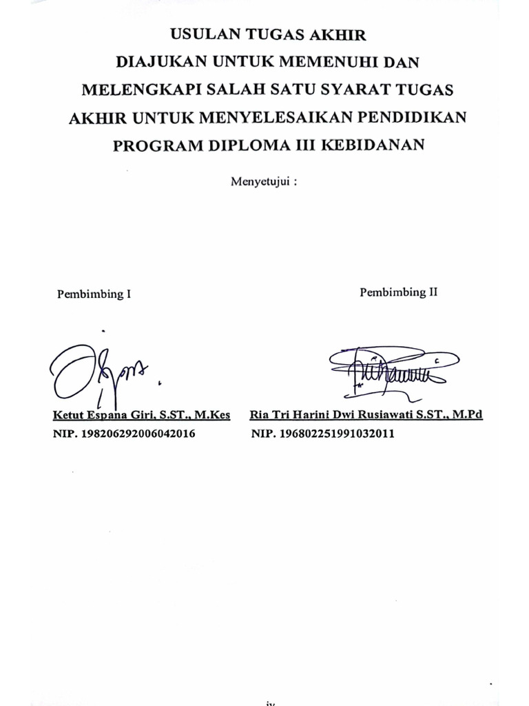 TTD ACC Dosen Revisi | PDF