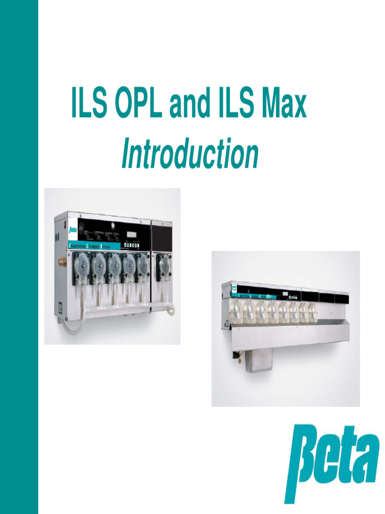 ILS OPL and ILS Max Introduction | PDF | Washing Machine | Vacuum Tube