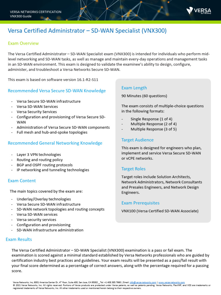 VNX300 Flyer 1 | PDF | Computer Network | Computing