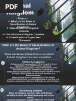 Animal Kingdom NCERT | PDF