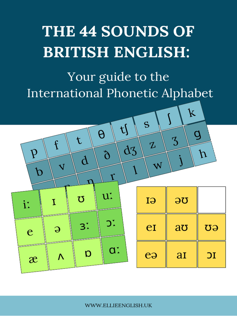 The 44 Sounds of British English | PDF | Vowel | Alphabet
