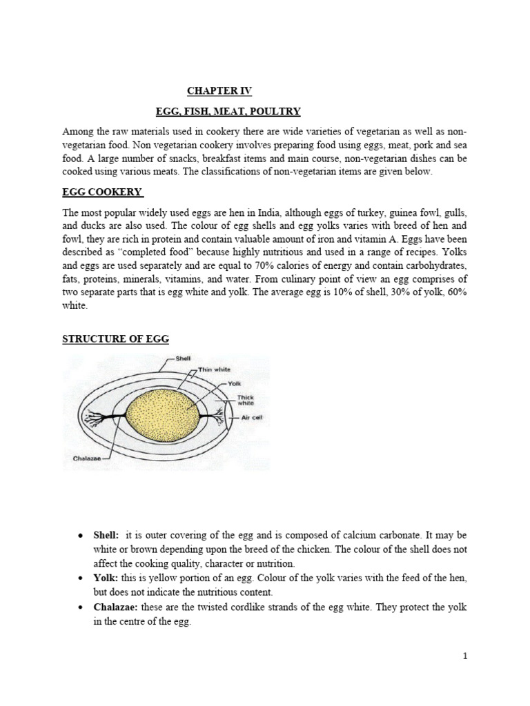 Egg and Fish Cookery Techniques | PDF | Lamb And Mutton | Steak
