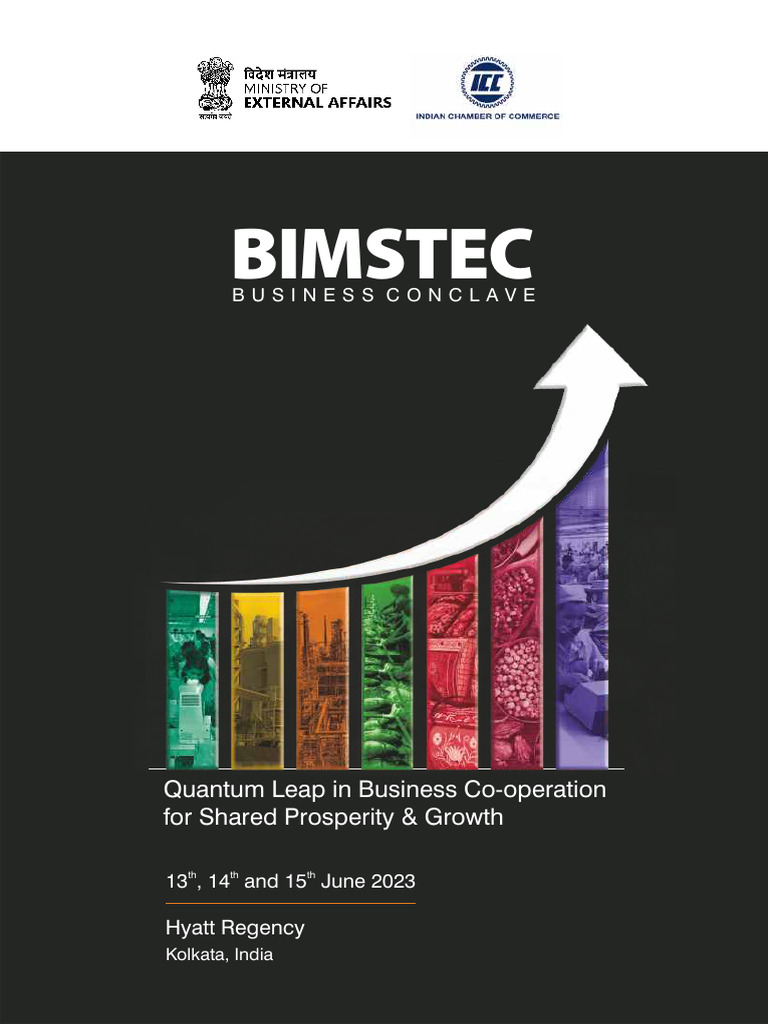 Web Brochure - BIMSTEC Business Conclave 2023 | PDF | Economies
