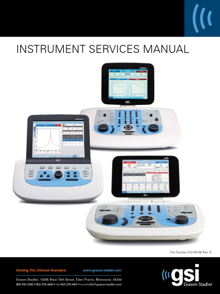 GSI AudioStar Pro Service Manual | PDF | Usb | Microsoft Windows