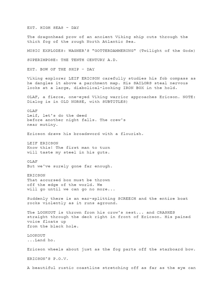 The Mask 1994 (Script) | PDF | Young Adult