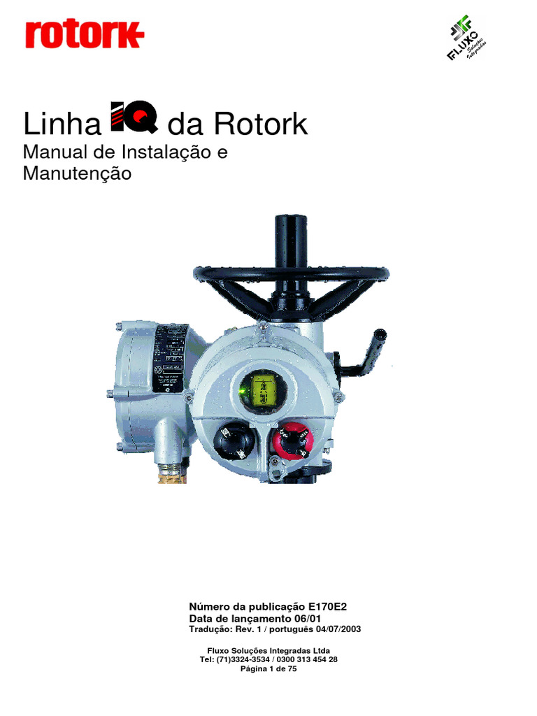 Apostila Rotork Iq2 - Traducao - Rev2 C Atualização de Telefone | PDF ...