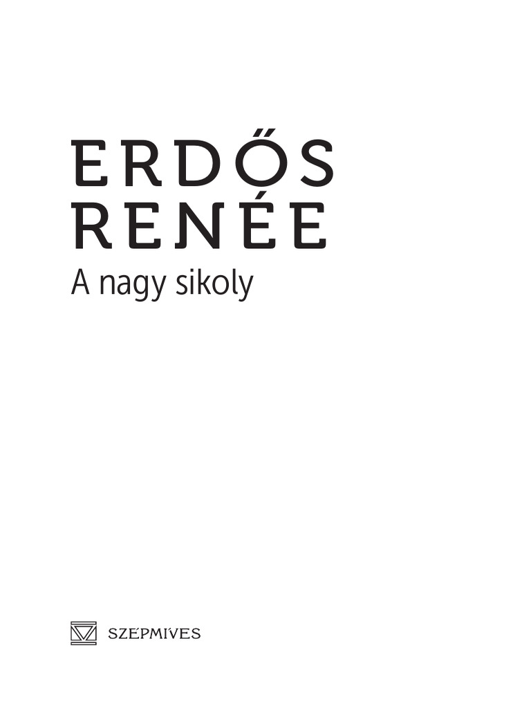Erdős Renée A Nagy Sikoly | PDF