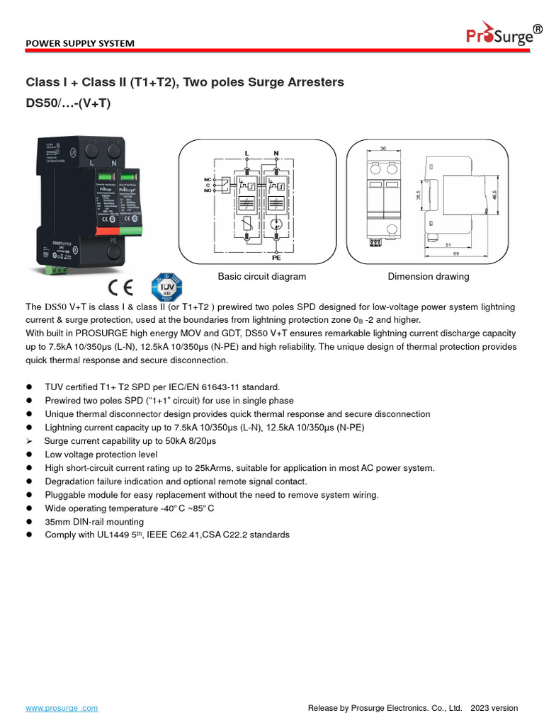 1-DS50 - (V+T) - New | PDF | Power Engineering | Electricity