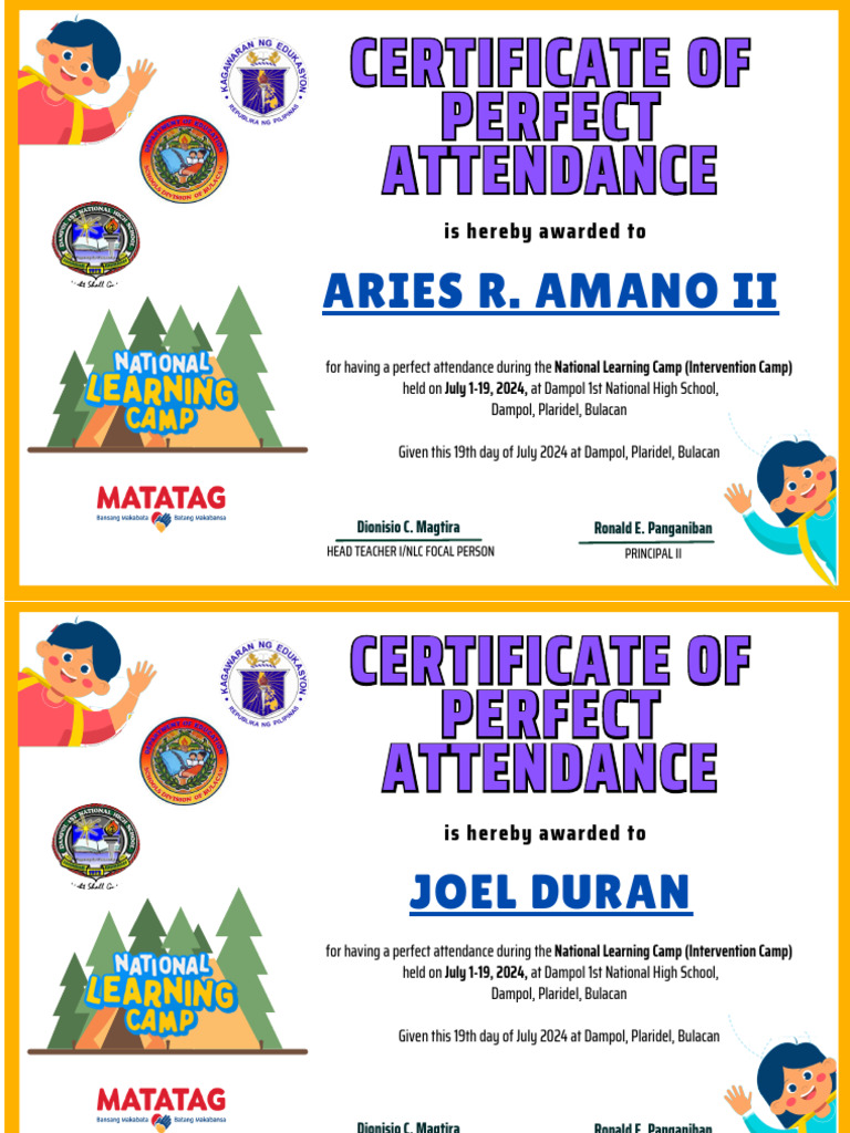 NLC CERTIFICATE 2023 For Sharing | PDF