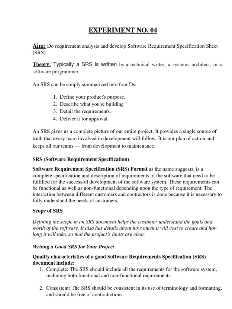 Experiment 4& 5 | PDF | Systems Thinking | Information Technology