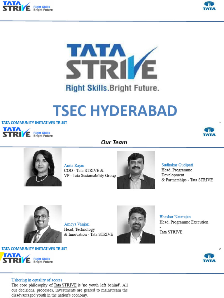Tata Strive - Peddamberpet.1 | PDF