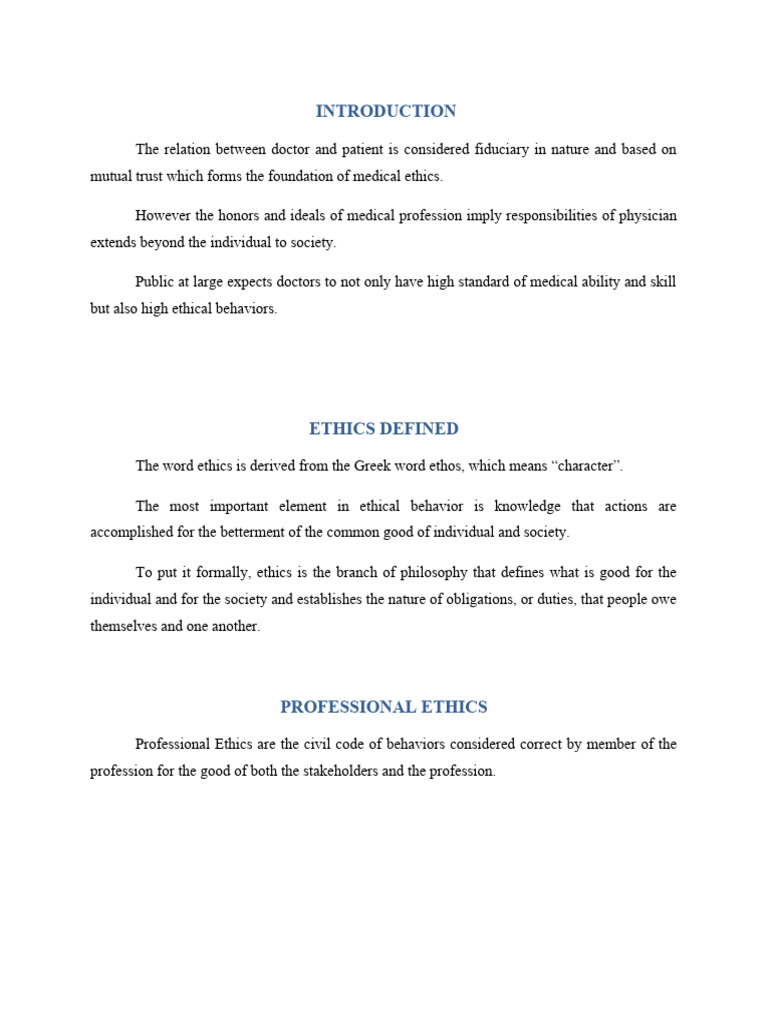 Understanding Medical Ethics Principles | PDF | Medical Ethics | Autonomy