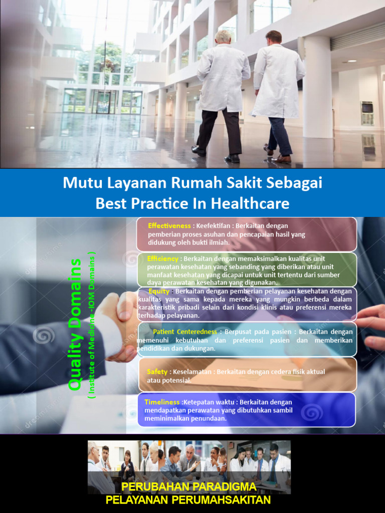 Mutu Layanan Sebagai Best Practice Rumah Sakit | PDF | Sains & Matematika