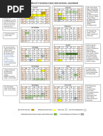 DSBN Secondary School Calendar 2024-25 | PDF