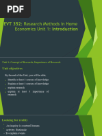Research Methodology Lecture Notes | PDF