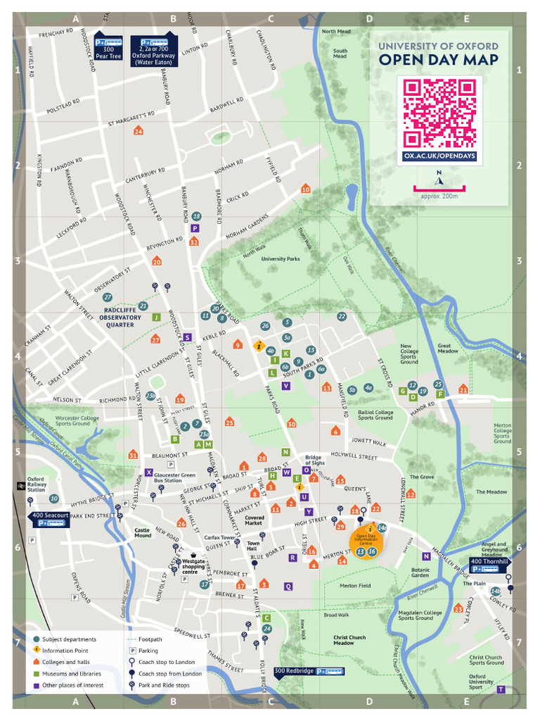 Oxford Open Day 2022 Map Guide | PDF | Chess | Liberal Arts Education