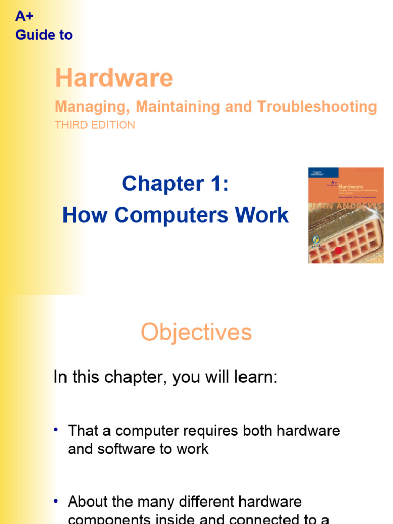 Computer Hardware Essentials | PDF | Computer Hardware | Computer Data ...