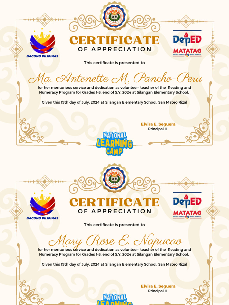 NLC Teacher Cert 2024 | PDF | Learning | Behavior Modification